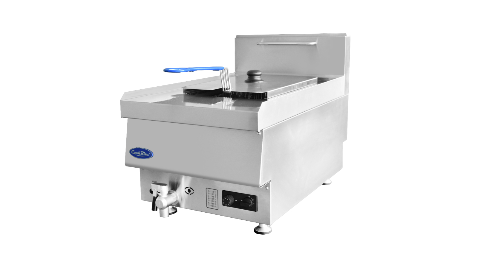 Cookrite AT65G4F-C-NG Commercial 1 Tube Gas Deep Fryer | Harvey Norman