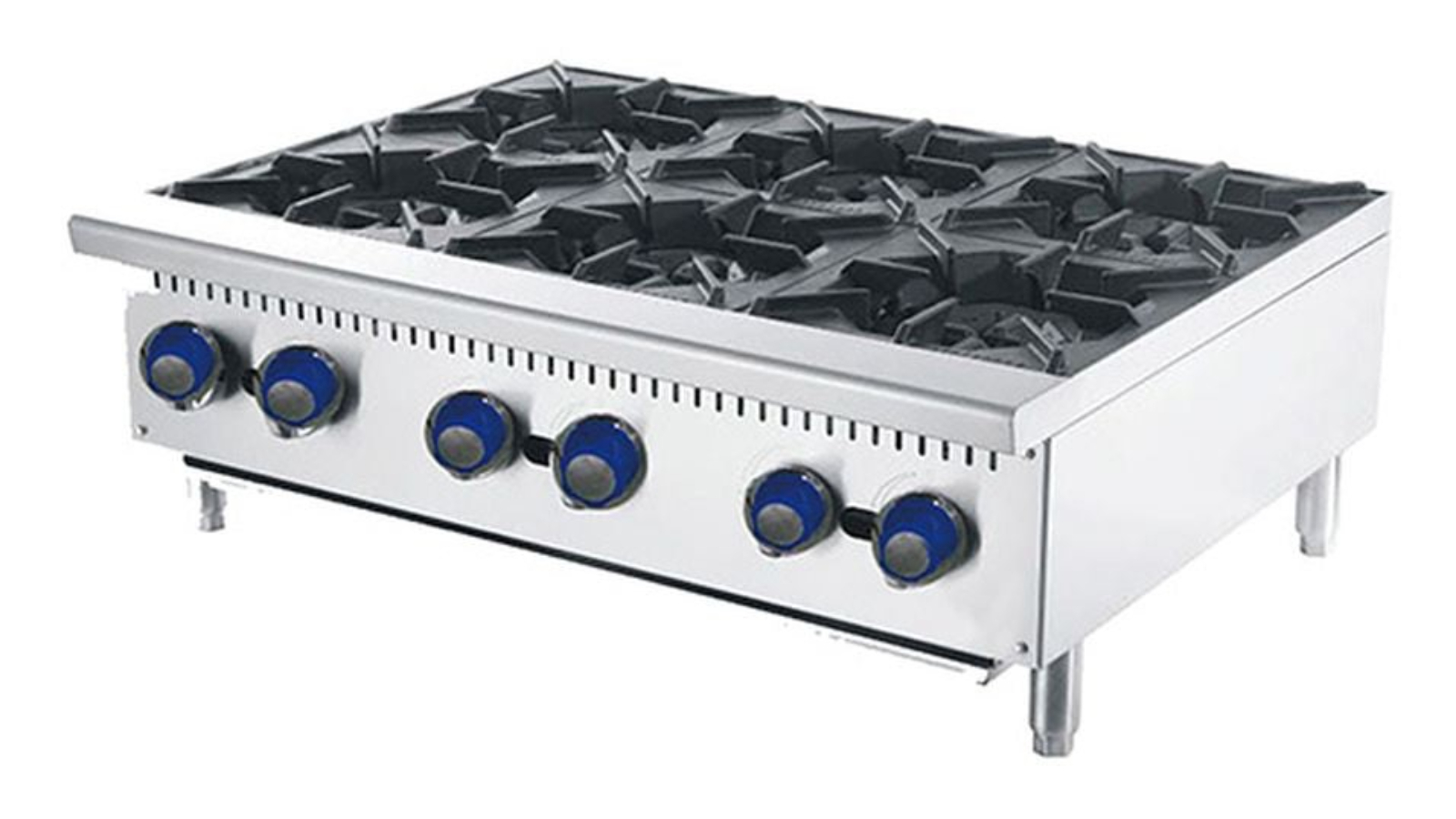 CookRite 6 Burner Natural Gas Cooktop | Harvey Norman