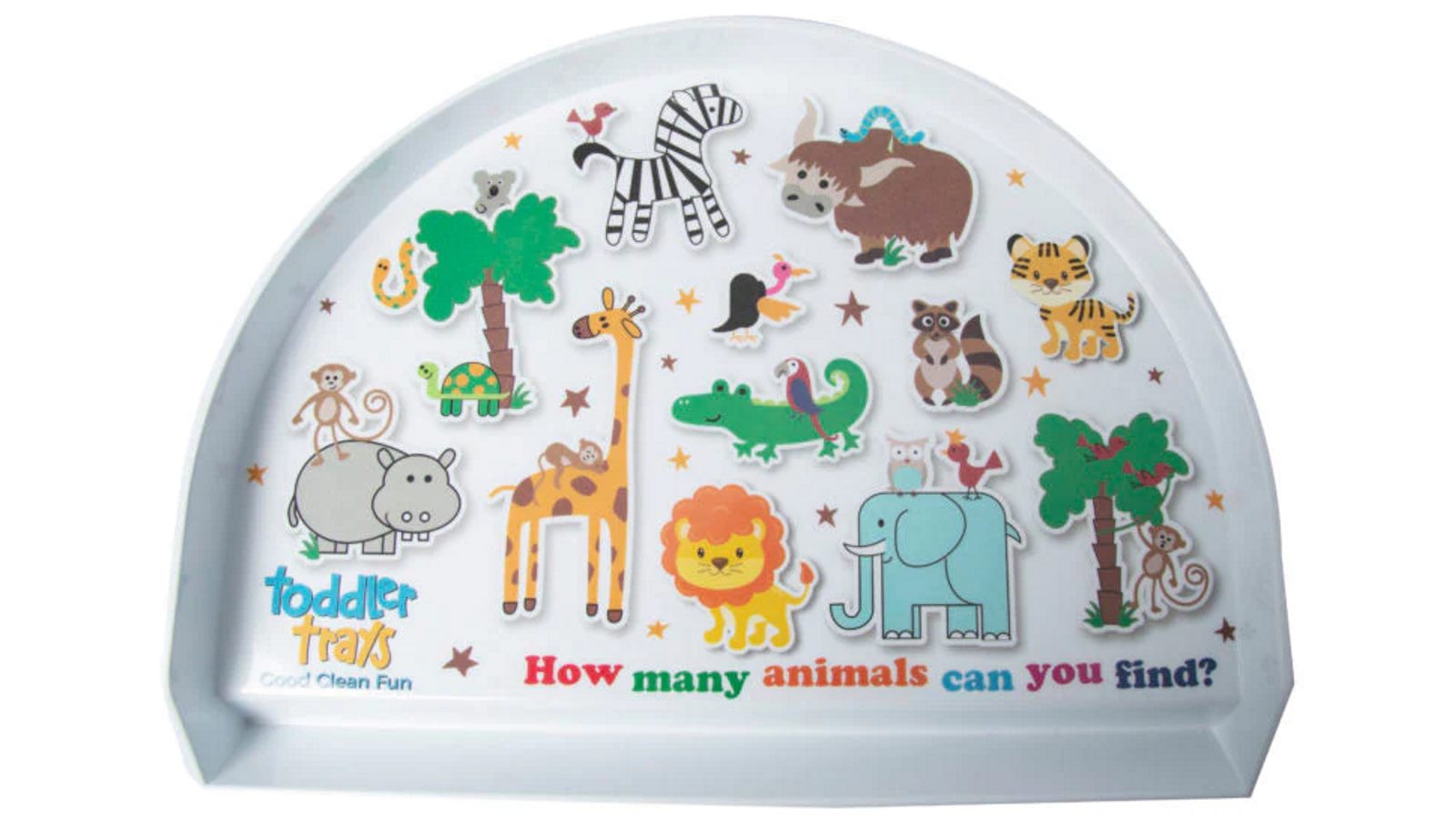 Toosh Coosh Toddler Tray - Jungle | Harvey Norman