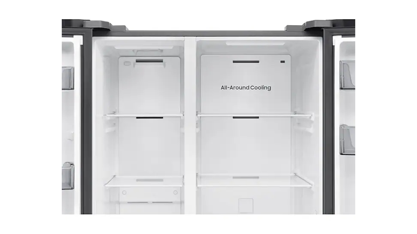 Samsung 655L Smart Side By Side Refrigerator - Silver | Harvey Norman