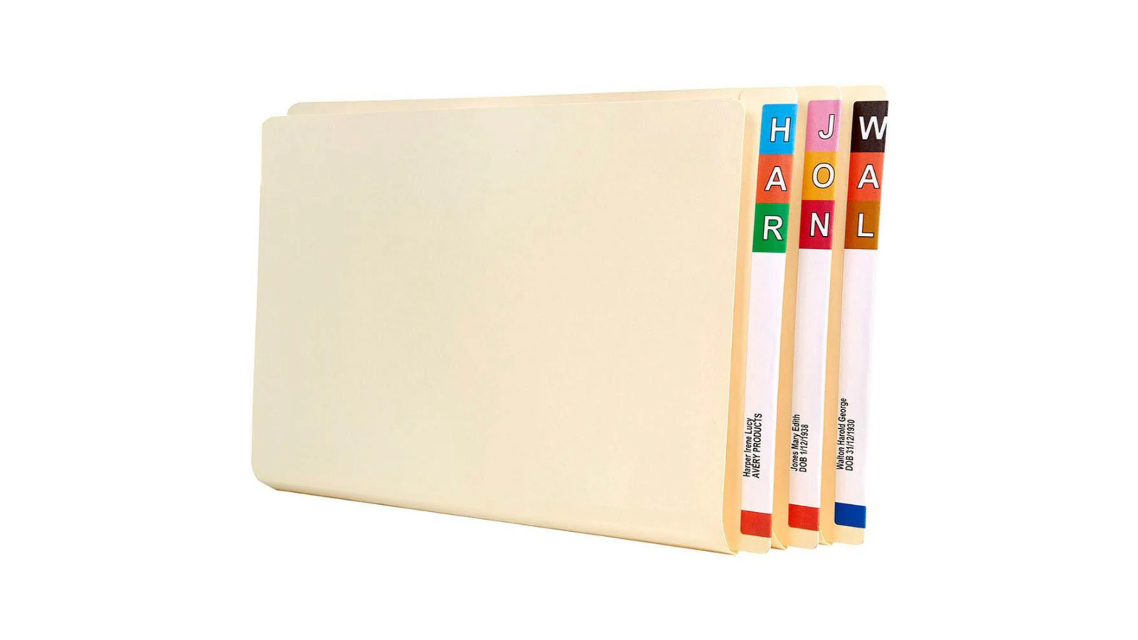 Avery 46504 Box of 100 Lateral File Foolscap Buff | Harvey Norman