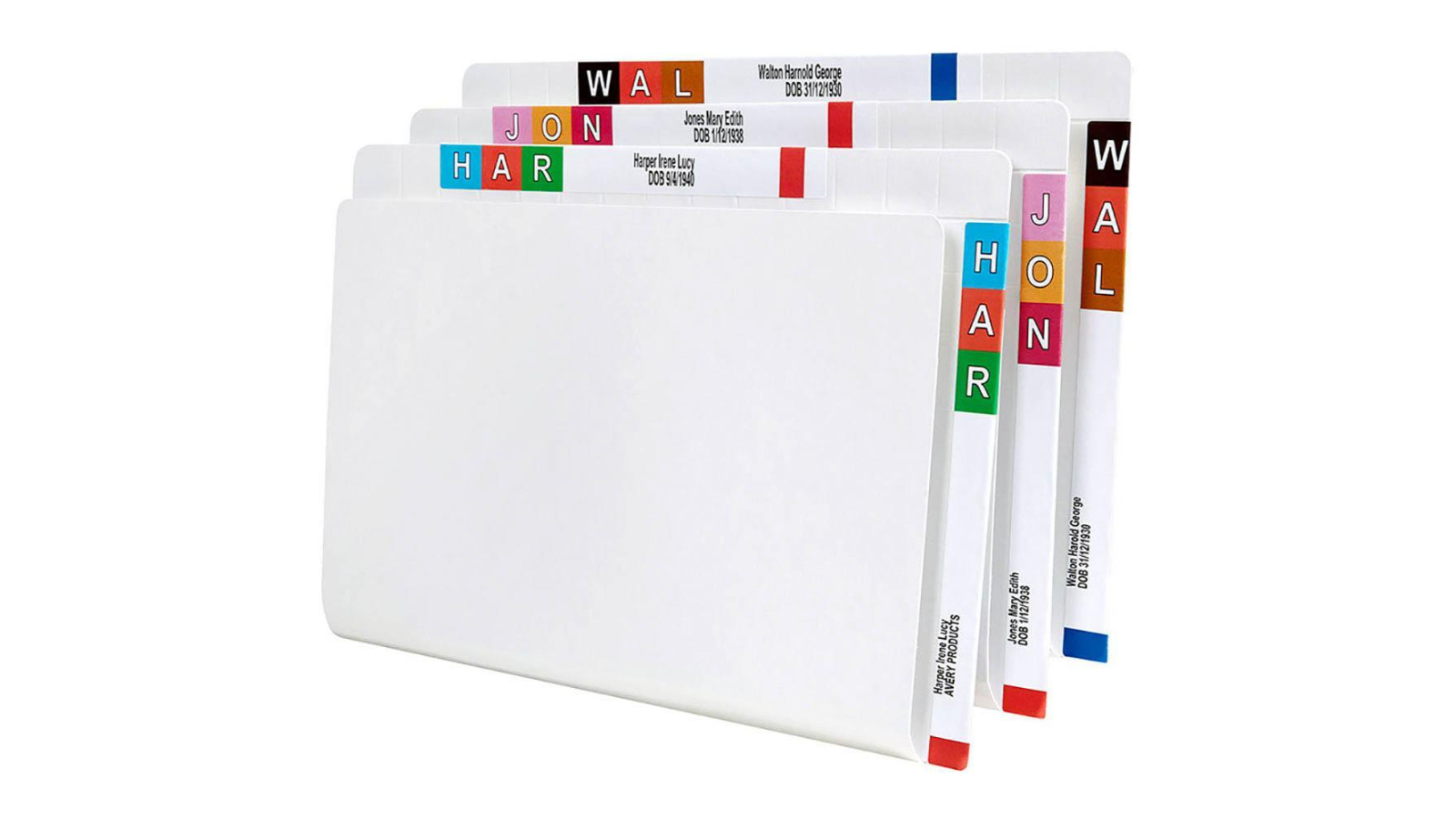 Avery 46555 Box of 100 Lateral Twin Tab Files Foolscap | Harvey Norman