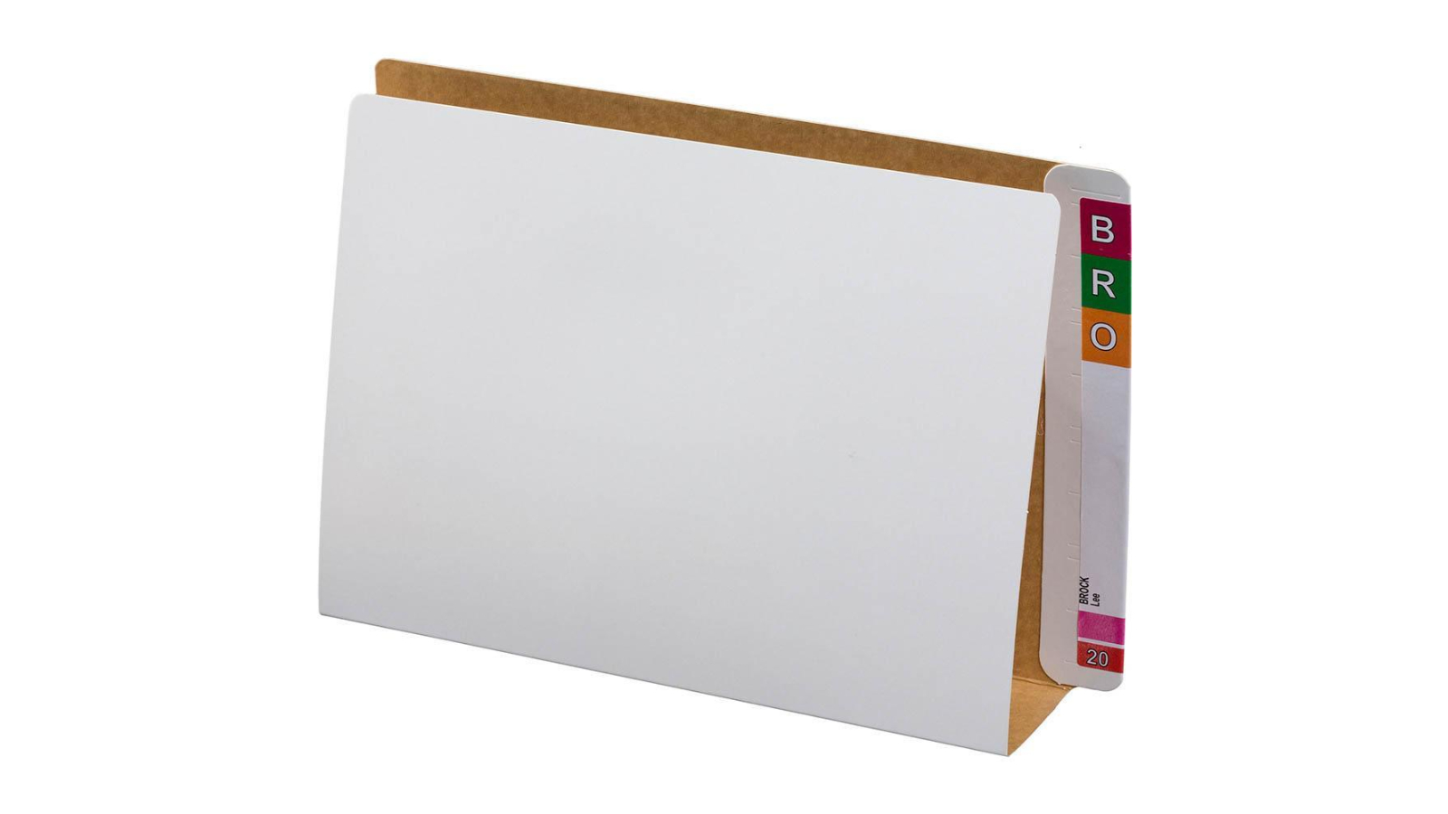 Avery 46720 Pack of 50 Lateral File Folder - White | Harvey Norman