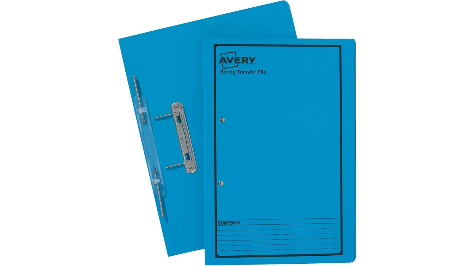 Avery 86824 Box of 25 Spring Transfer File Foolscap - Blue | Harvey Norman