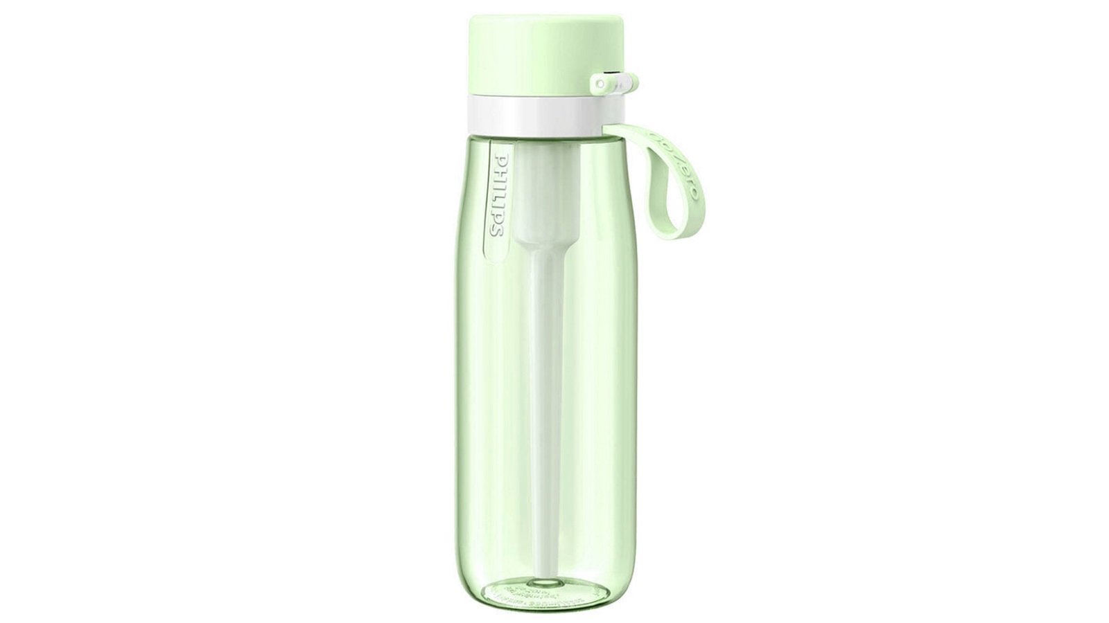Philips Go Zero 680ml Daily Straw Filtration Bottle - Green | Harvey Norman