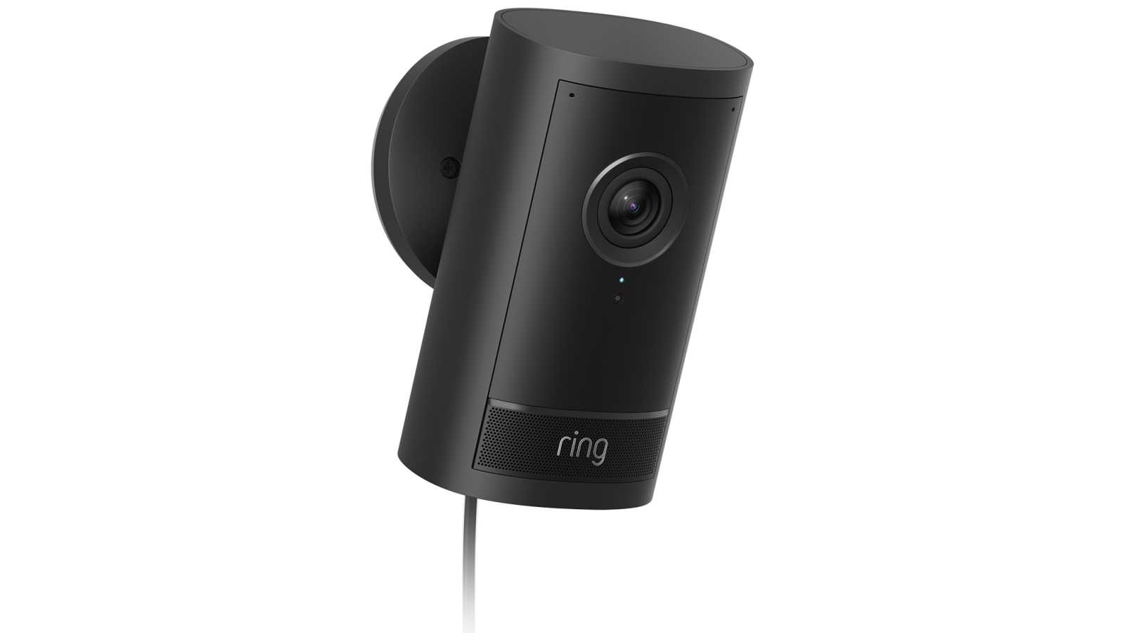 Ring Outdoor Camera Pro 4K Plug-in Security Camera - Black | Harvey Norman