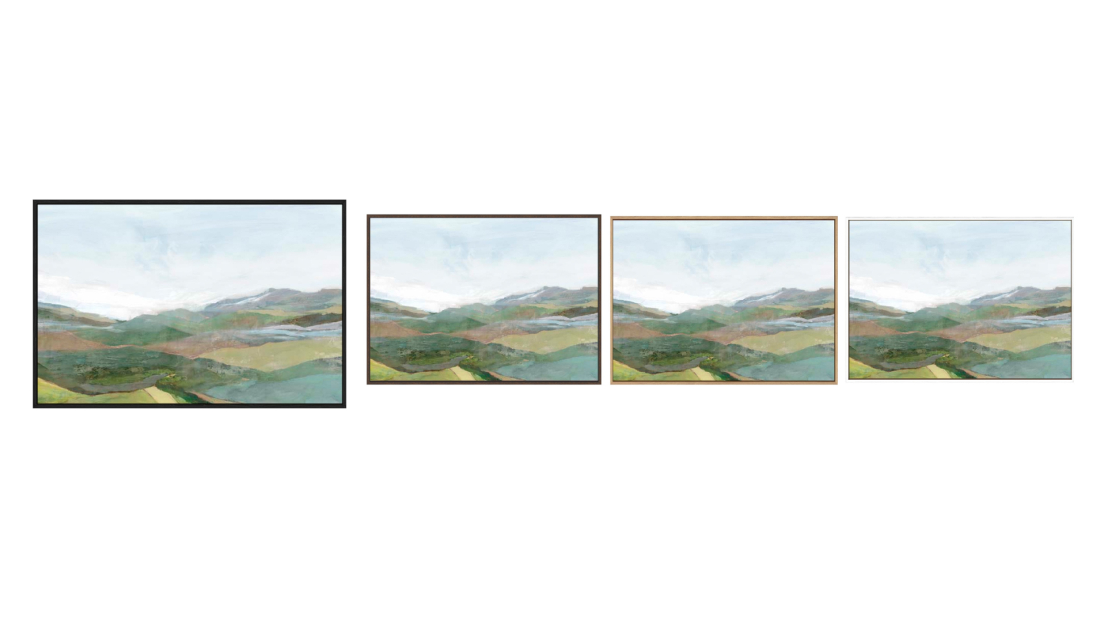 La Grolla Colourful Plains II Gallery Wall Art | Harvey Norman