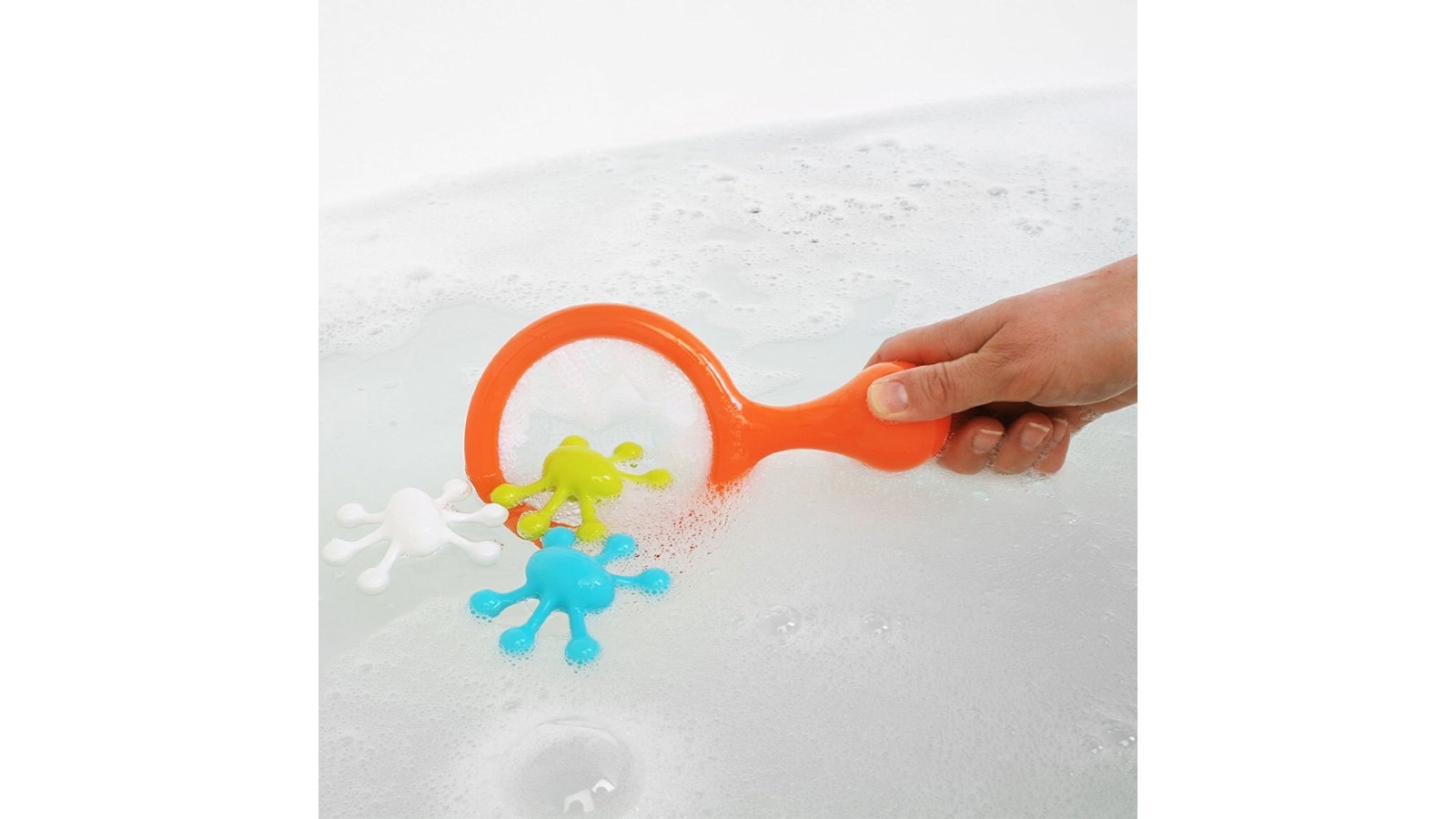 Boon Water Bug Floating Bath Toy with Net - 10 months+ | Harvey Norman