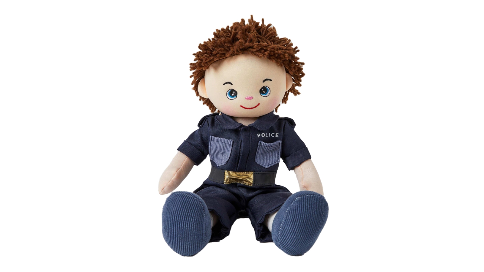 Jiggle and Giggle Lewis Officer Plush Toy | Harvey Norman
