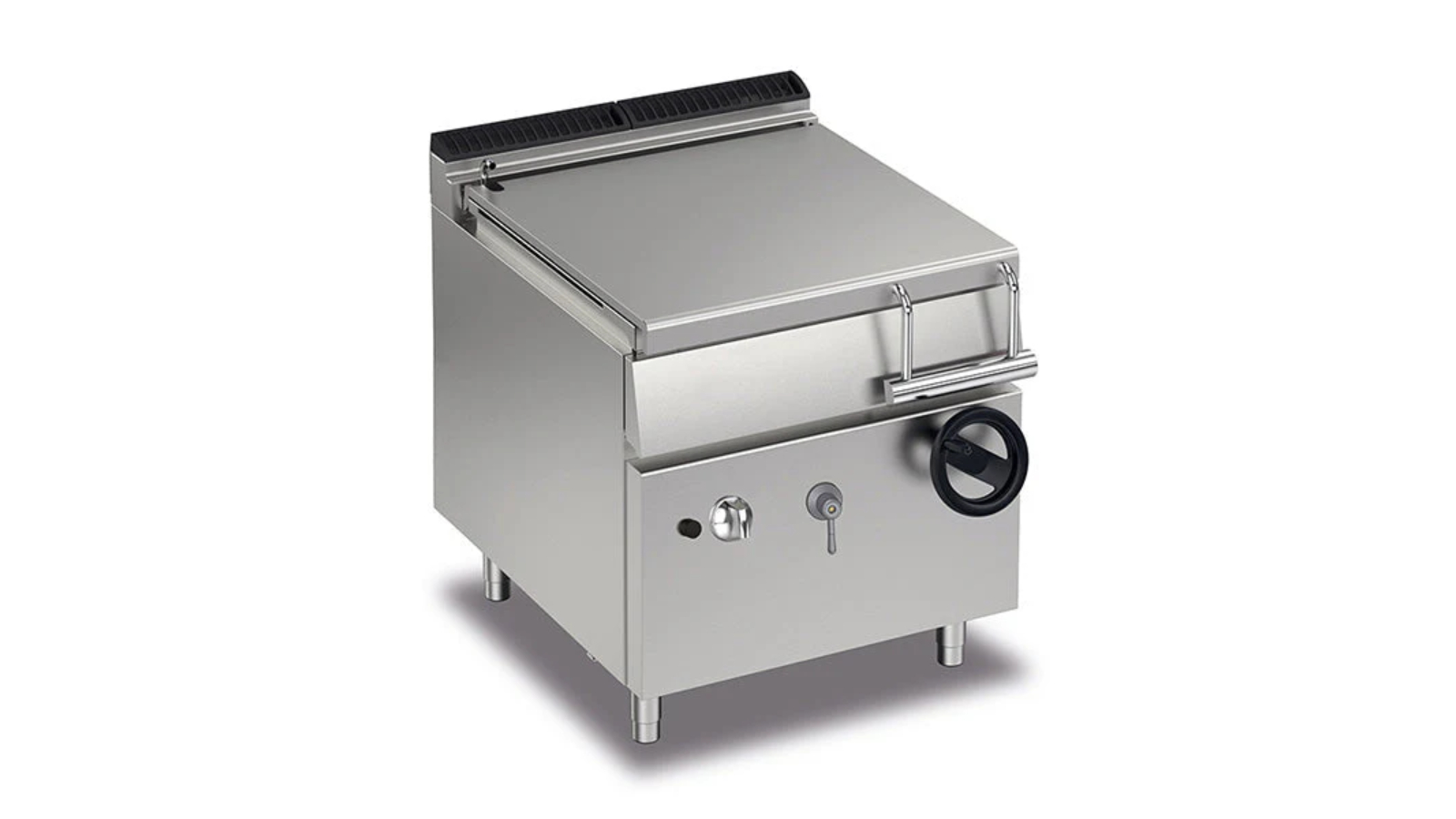 Baron 60 Litre Gas Bratt Pan with Manual Tilting | Harvey Norman