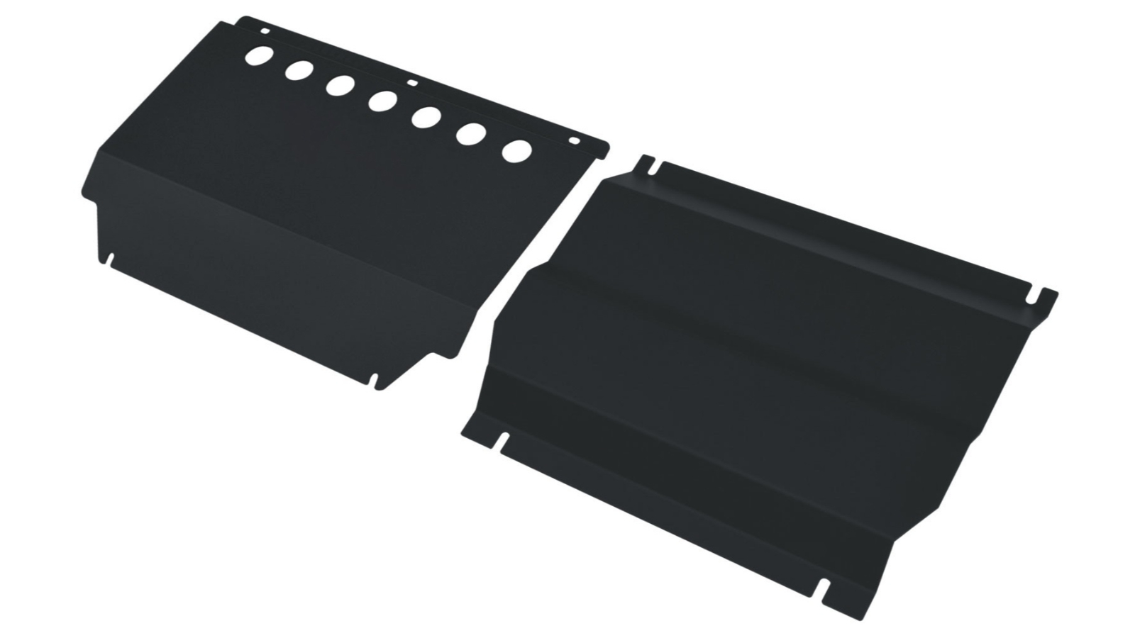 Machter Autoparts Pty Ltd Black Steel Front Sump Guard Bash Plate for ...