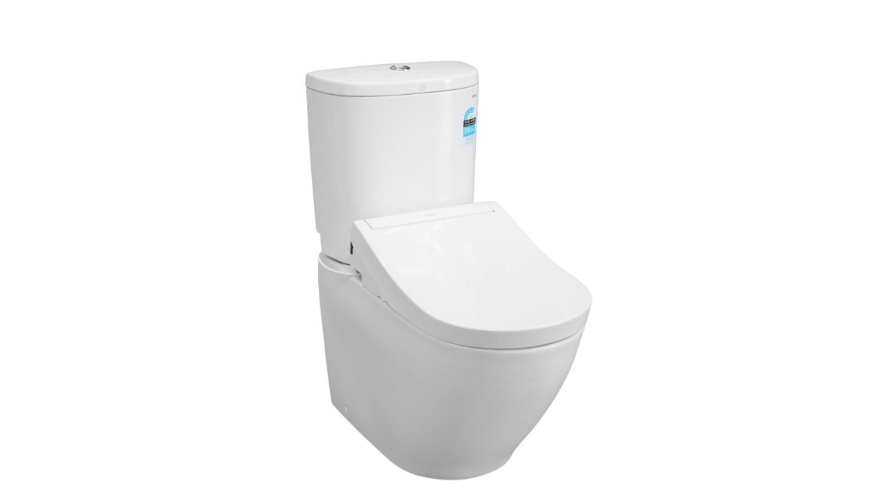 TOTO Basic+ Back To Wall Toilet Suite with S5 Washlet D-Shape & Remote ...