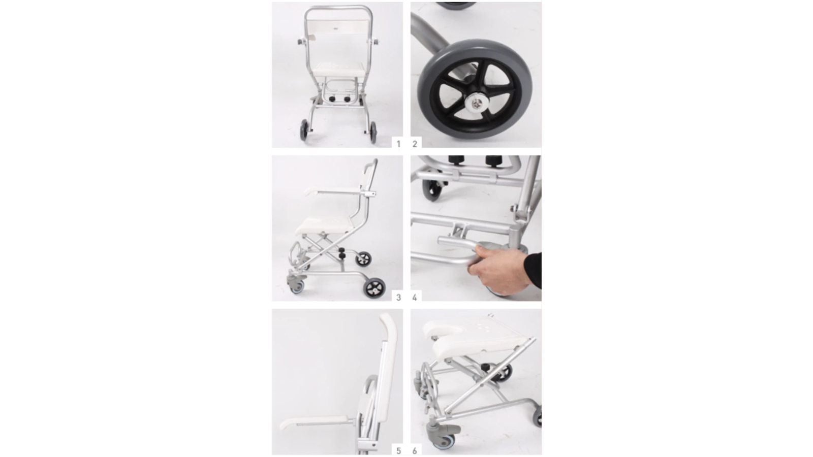 Gilani Engineering FS7962L Bath Bench and Commode Mobile Chair | Harvey Norman