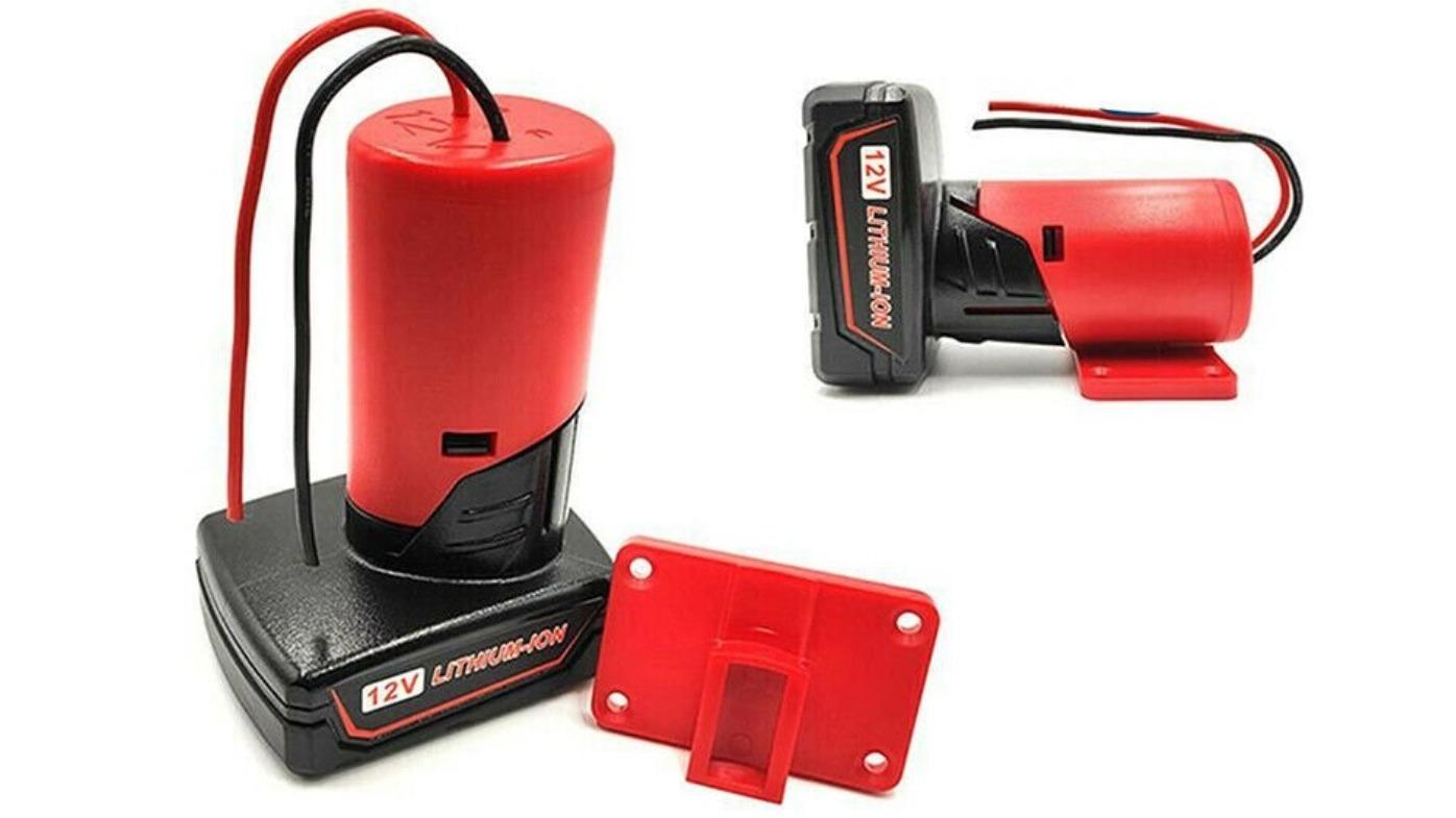 BatteryMate Battery Adapter for Milwaukee 12V M12 Dock Power Connector ...