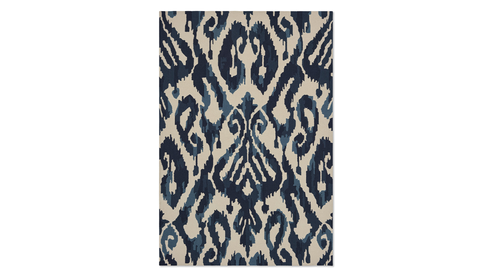 Sanderson 446208 Kasuri Indigo Outdoor Rug - 350 x 250cm | Harvey Norman