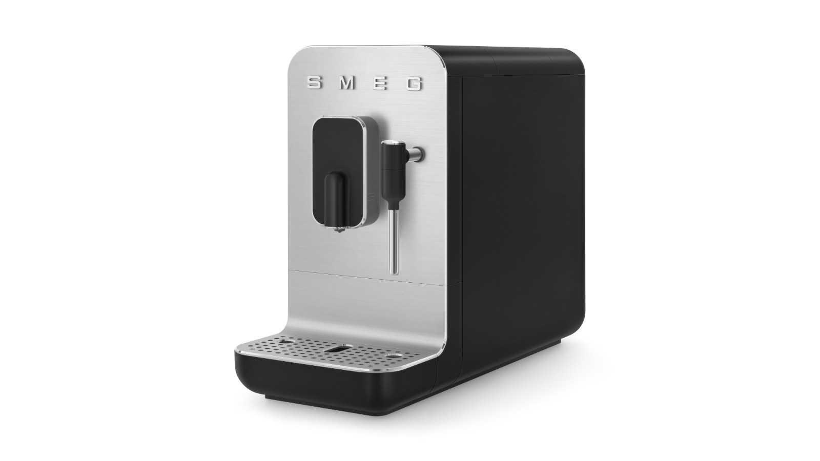 Smeg Bean to Cup Automatic Coffee Machine with Steam Wand - Matte Black ...