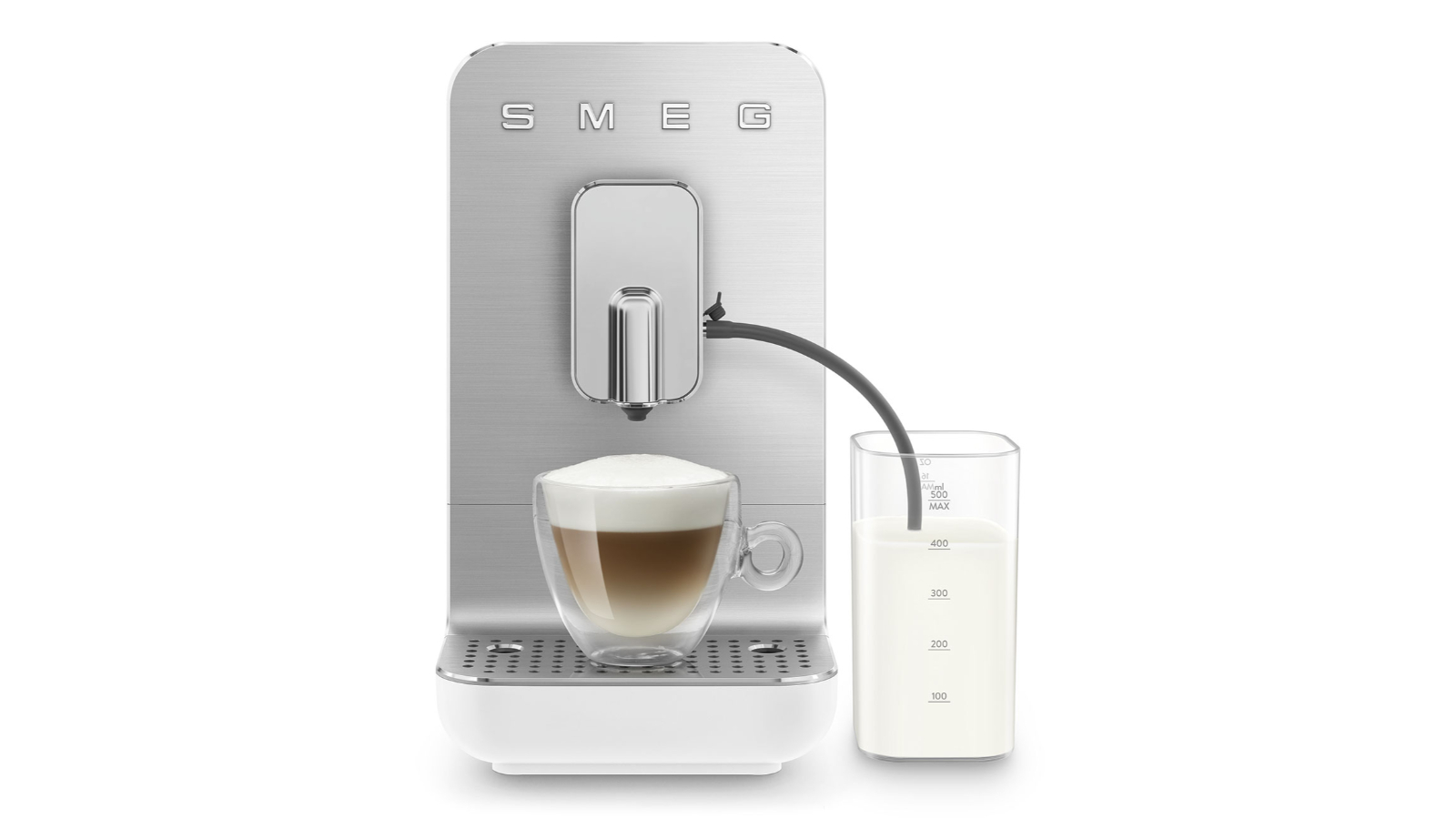 Smeg Bean to Cup Fully Automatic Coffee Machine - Matte White | Harvey ...