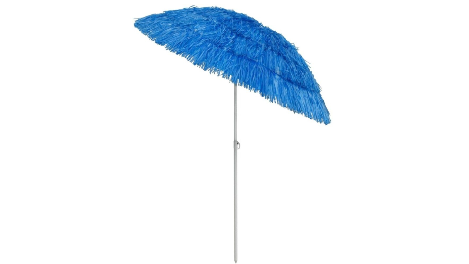 ShadeBloom 1.8metre Adjustable Hawaii Beach Umbrella - Blue | Harvey Norman