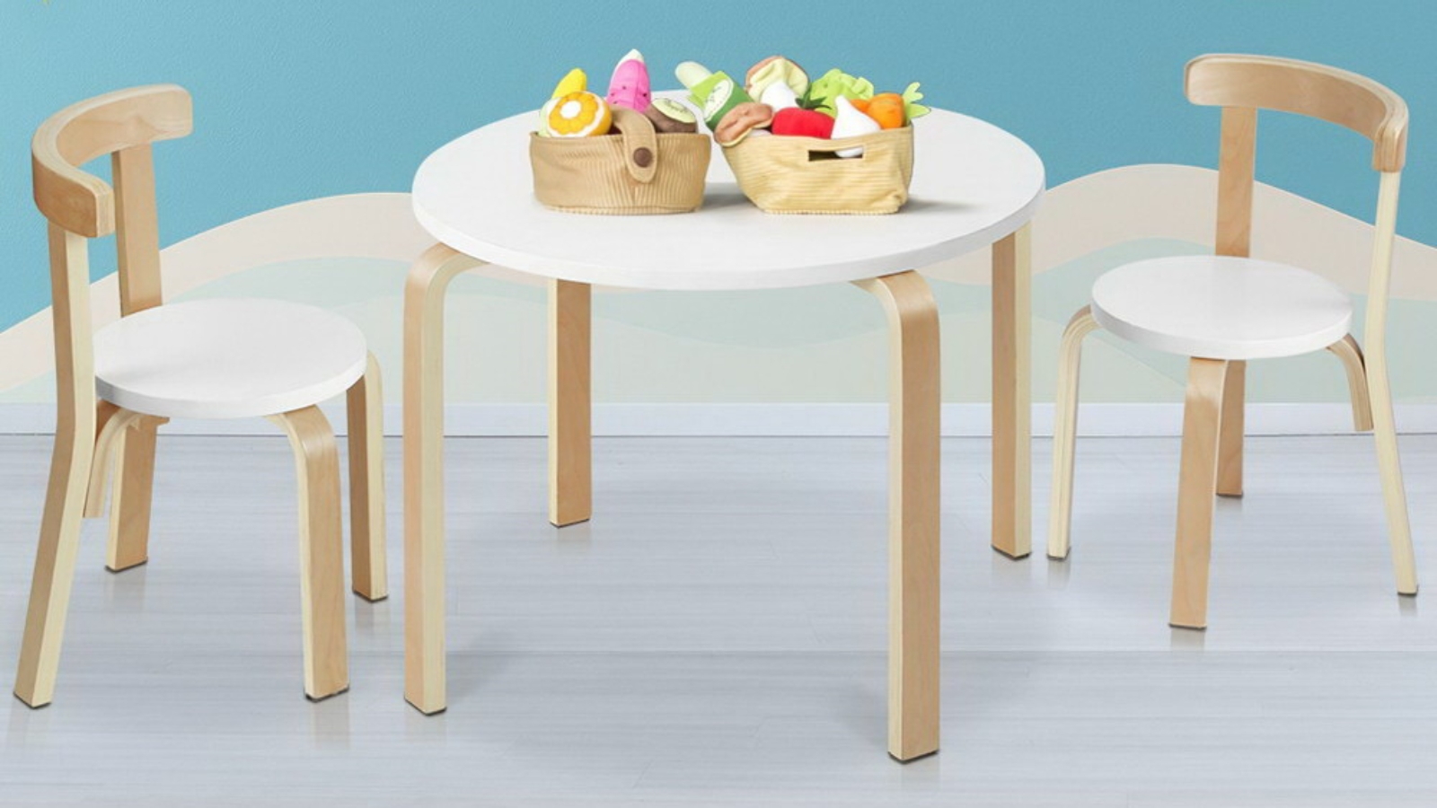 Keezi 3 piece table and chairs store