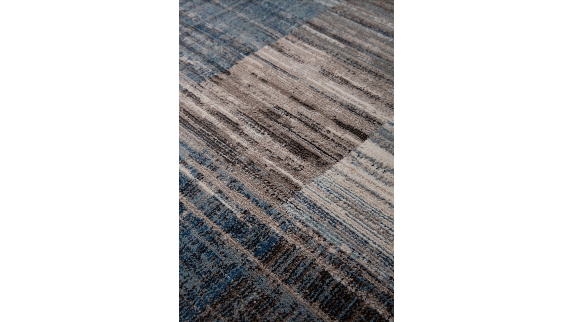 Kendra Brush Square Multi-Coloured Rug | Harvey Norman