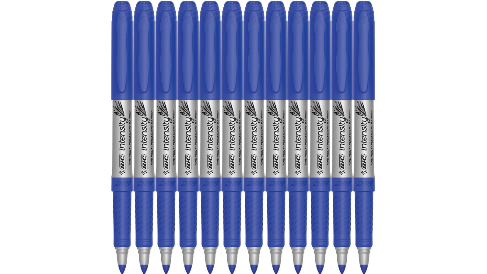 Bic Intensity Blue Permanent Marker - Box of 12 | Harvey Norman