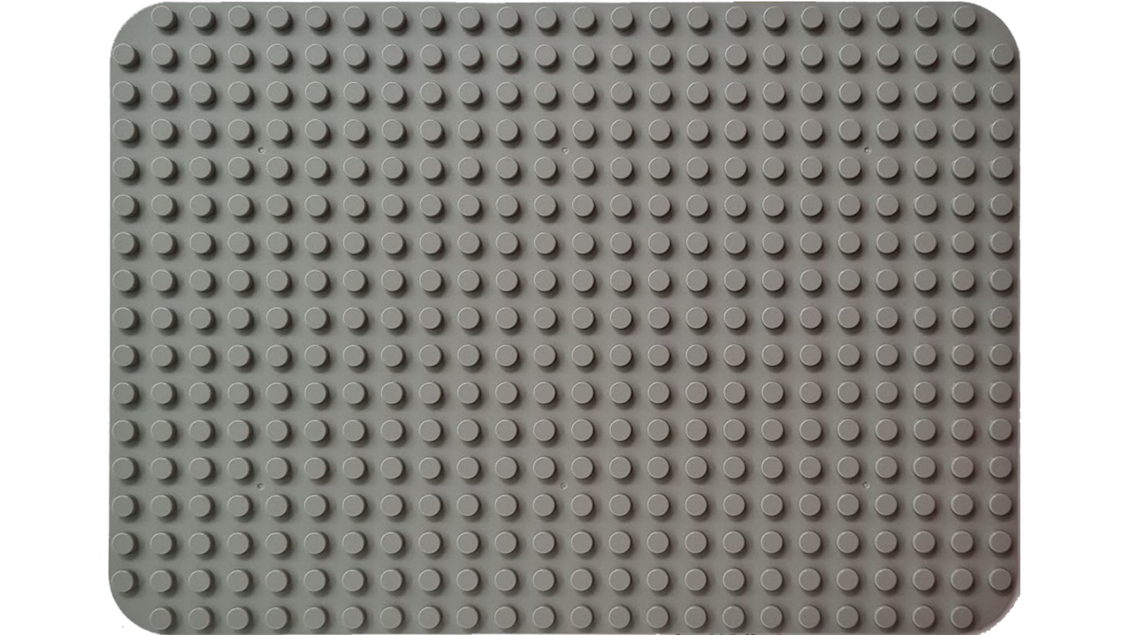 Duplo Generic Big Baseplate 17 x 24 Studs - Light Grey | Harvey Norman