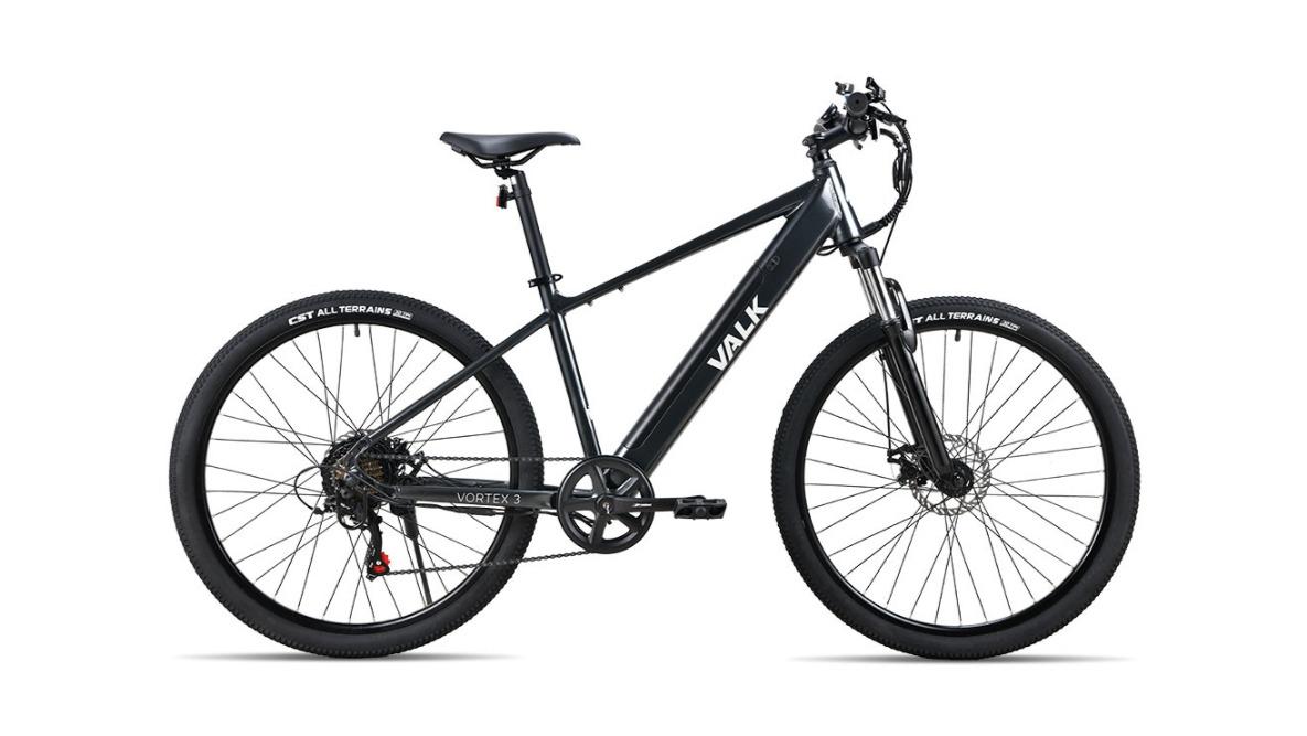 Valk 2023 Medium Vortex 3 Electric Mountain Bike - Gunmetal Grey ...