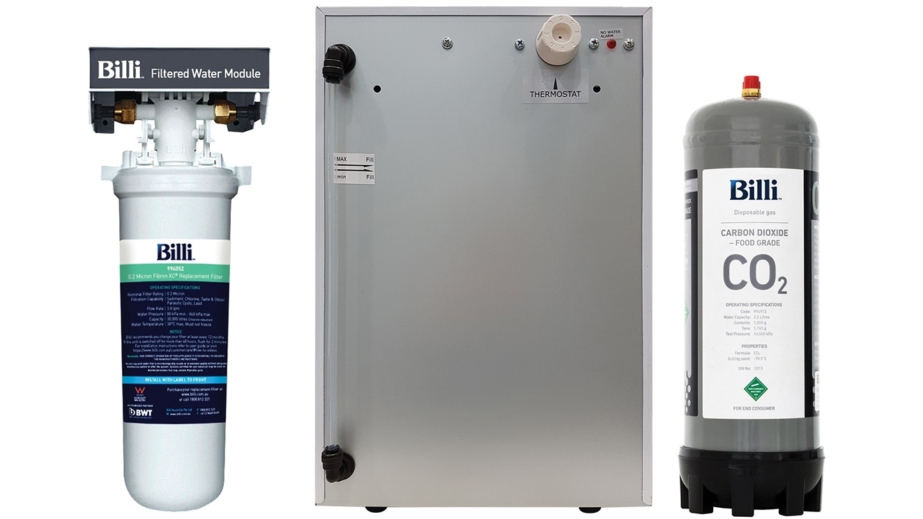 Billi B-3000 Sparkling Instant Filtered Water System with Dual Levered ...