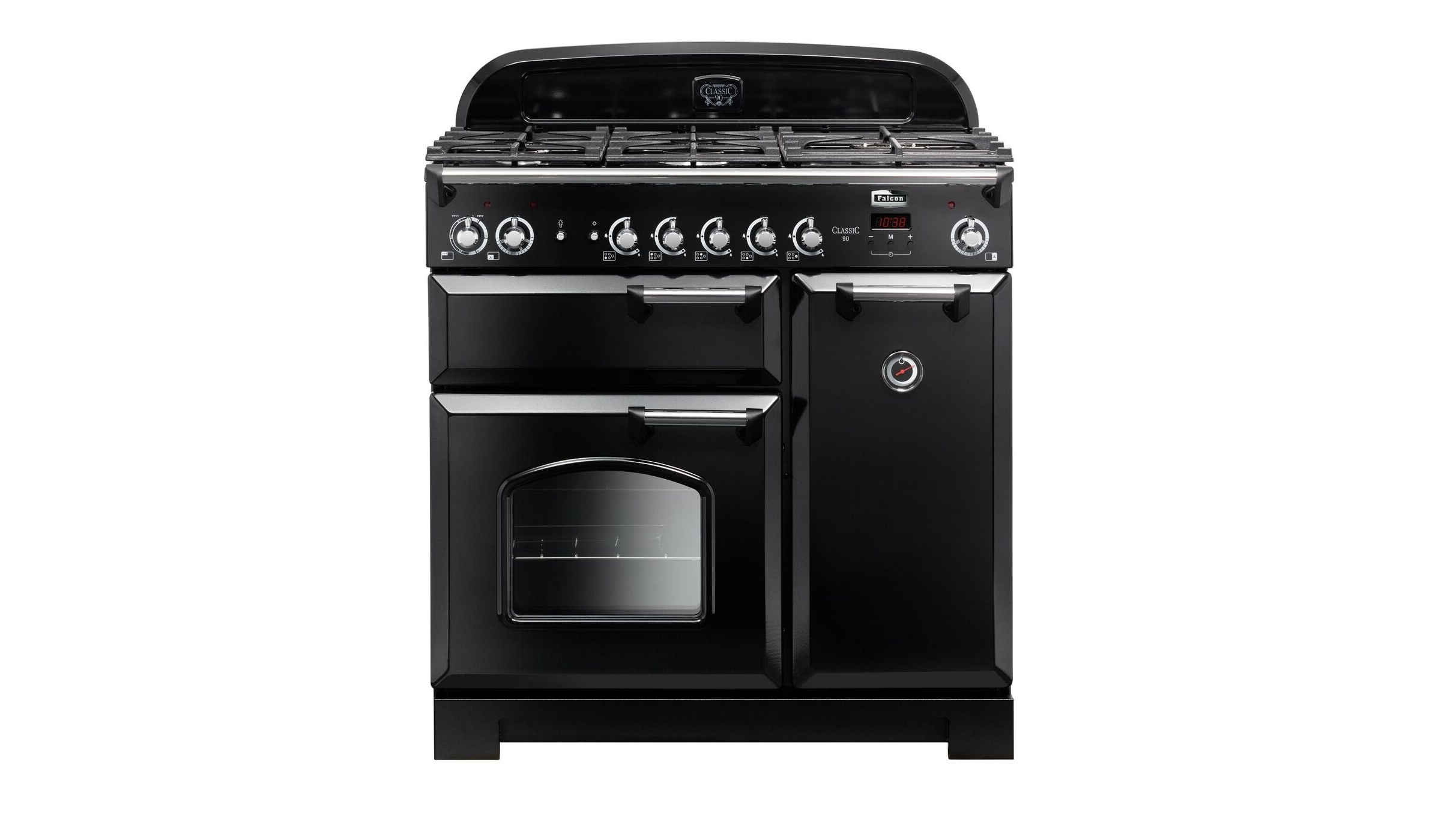 Falcon Classic 900mm Natural Gas Freestanding Upright Cooker - Black ...