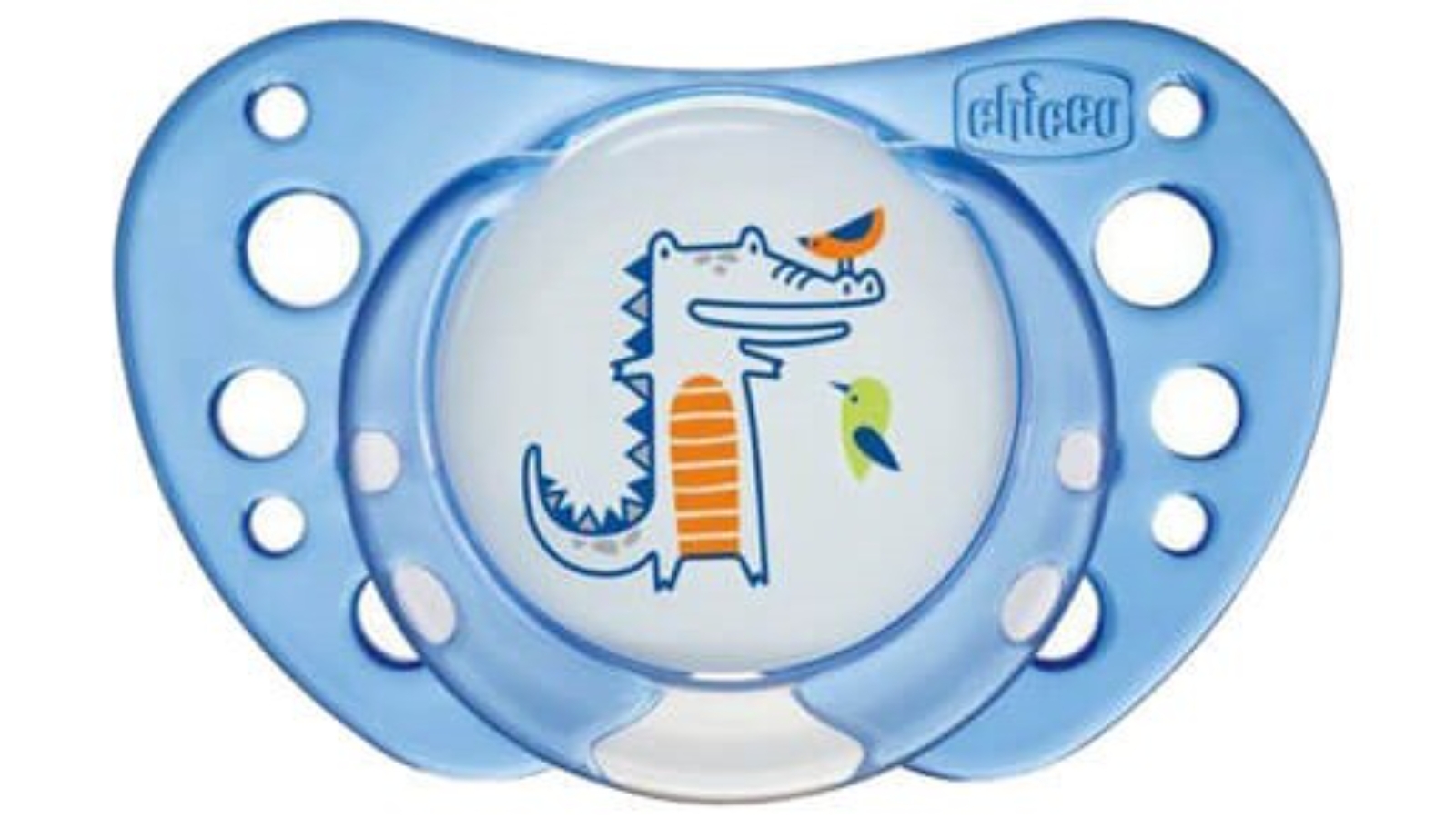 Cross Chicco Latex Physio 2 Piece Air Rubber Pacifier for Boy - 6-16 ...