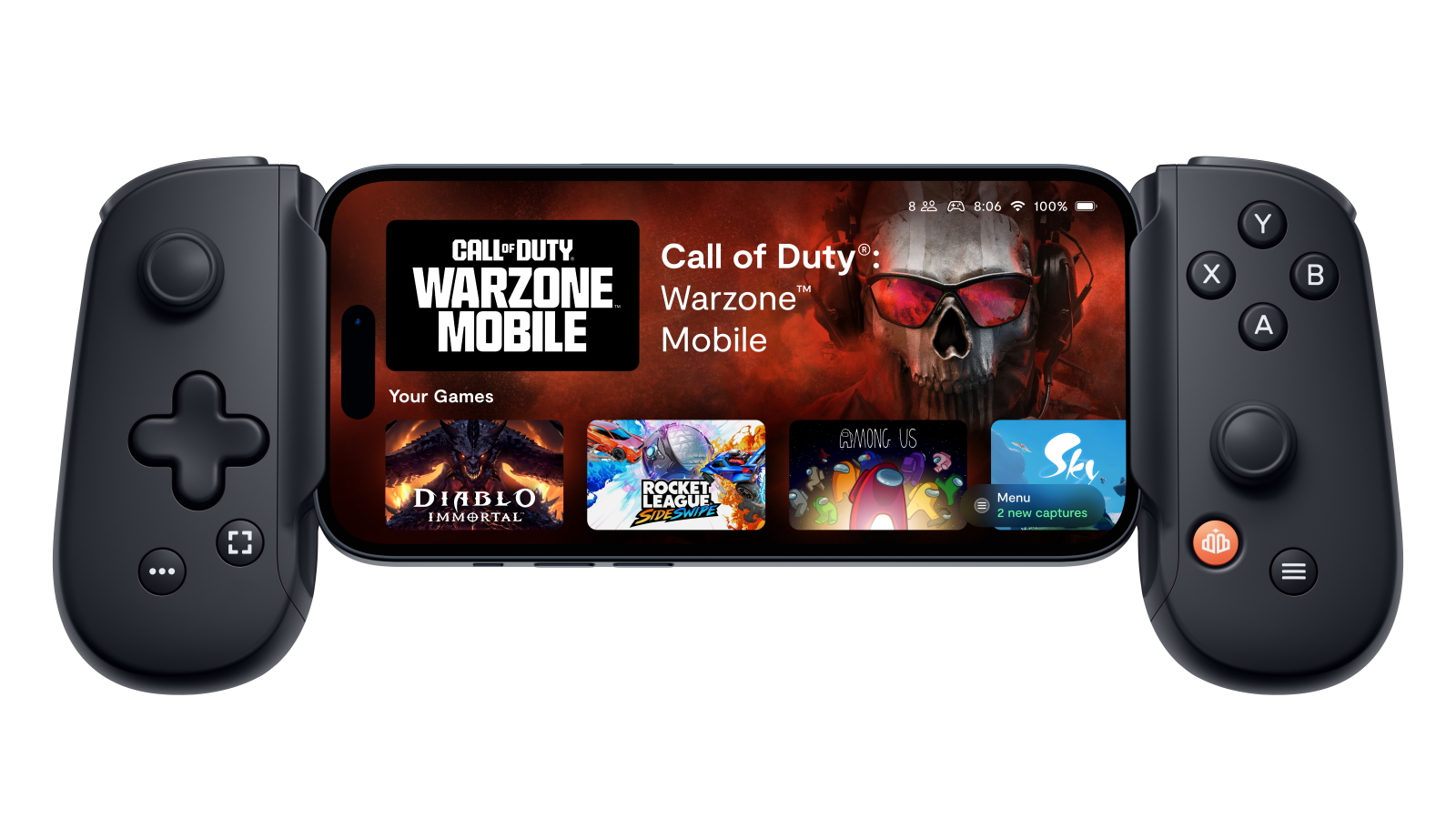 Backbone One USB-C (2nd Gen) Mobile Gaming Controller - Black | Harvey ...
