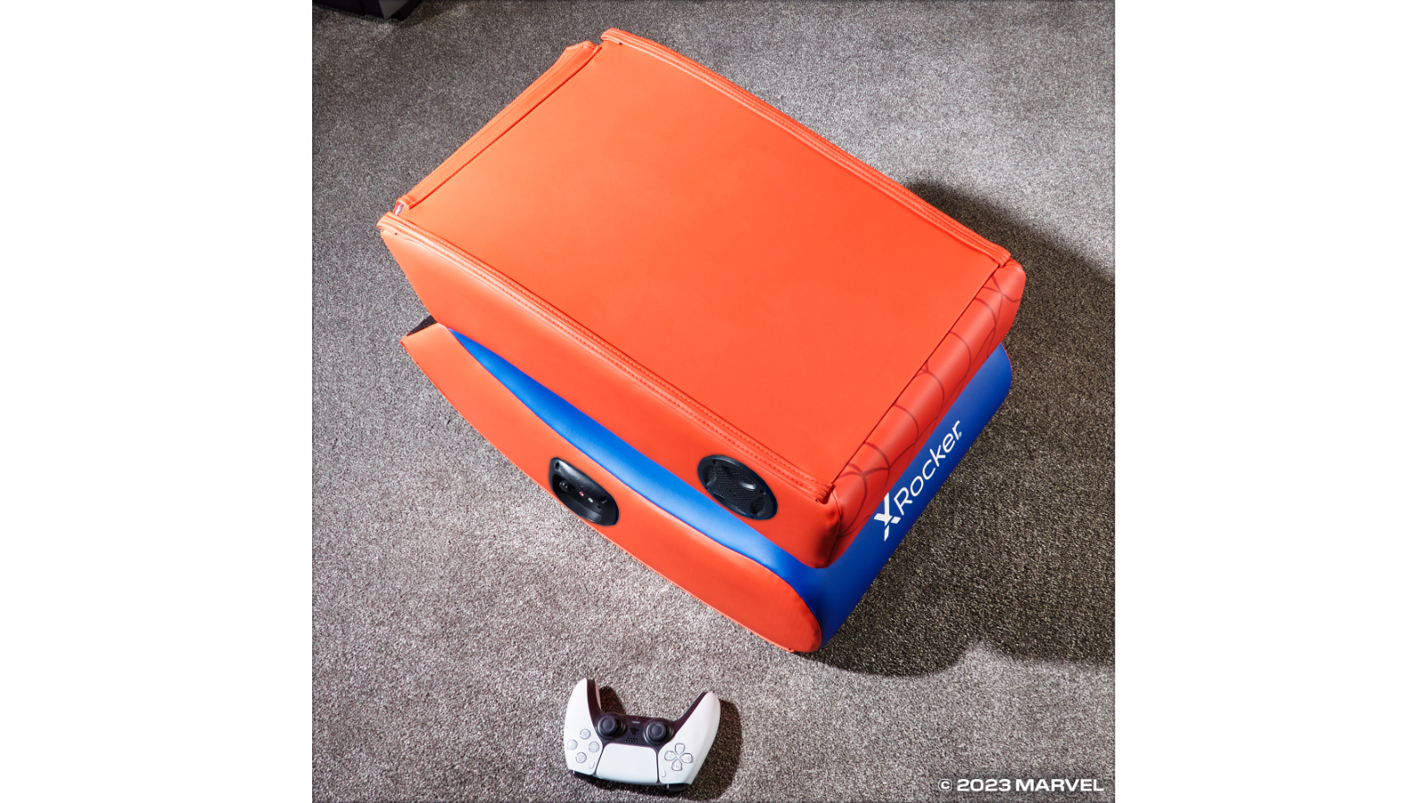 X Rocker Spider Man Marvel Icon 2.0 Audio Junior Floor Rocker Gaming ...