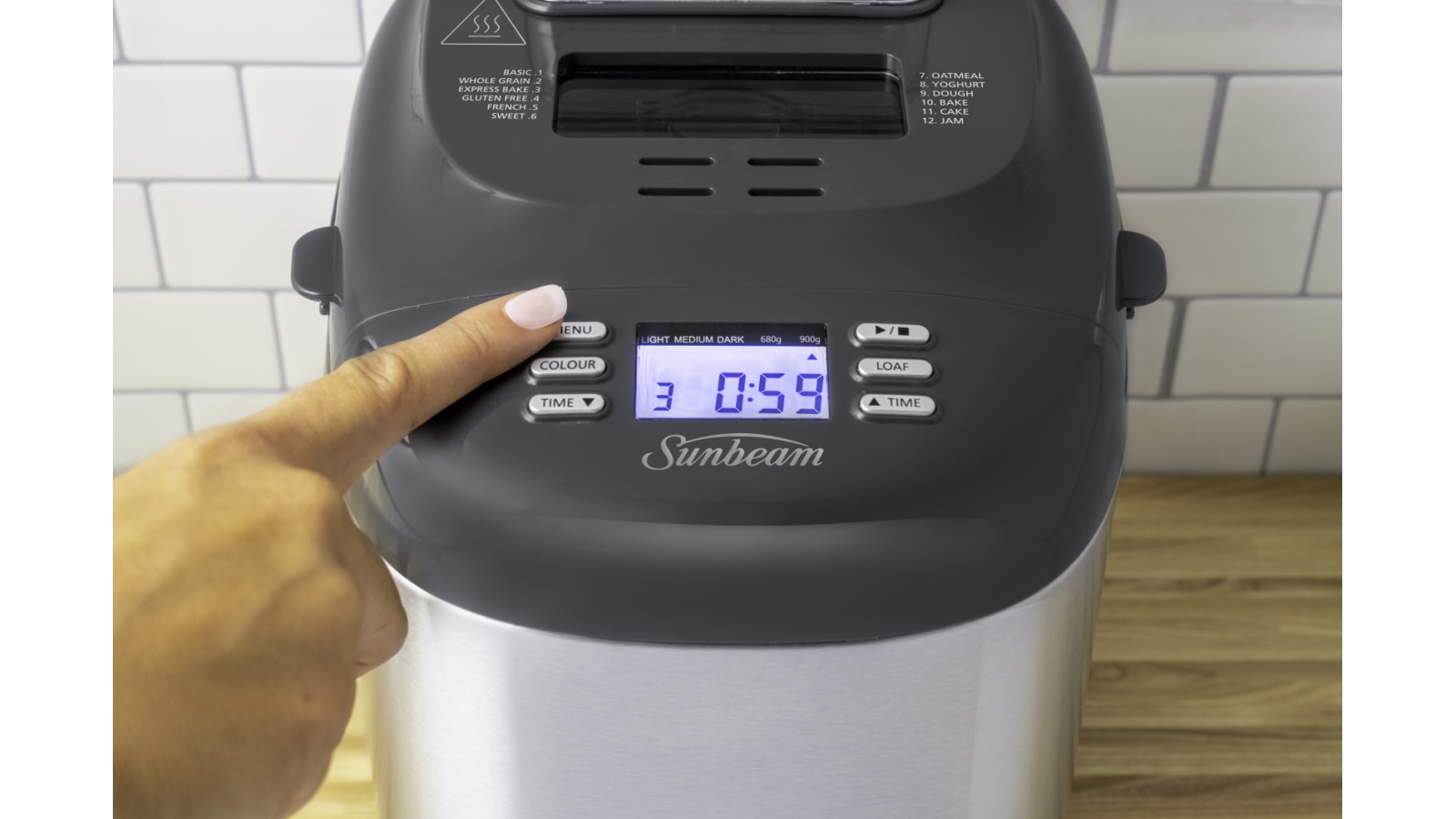 Sunbeam ExpressBake Bread Maker | Harvey Norman