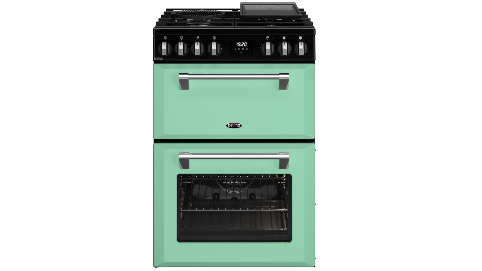 Belling 600mm Colour Boutique Mini Richmond Dual Fuel Range Cooker with ...