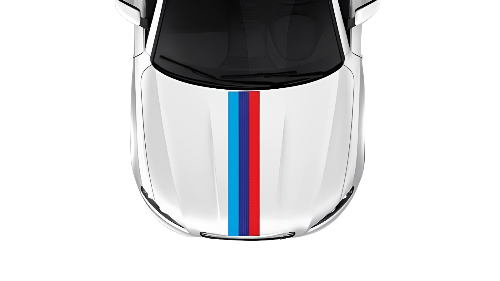 BL Flag Striped Car Hood Vinyl Sticker - BMW | Harvey Norman