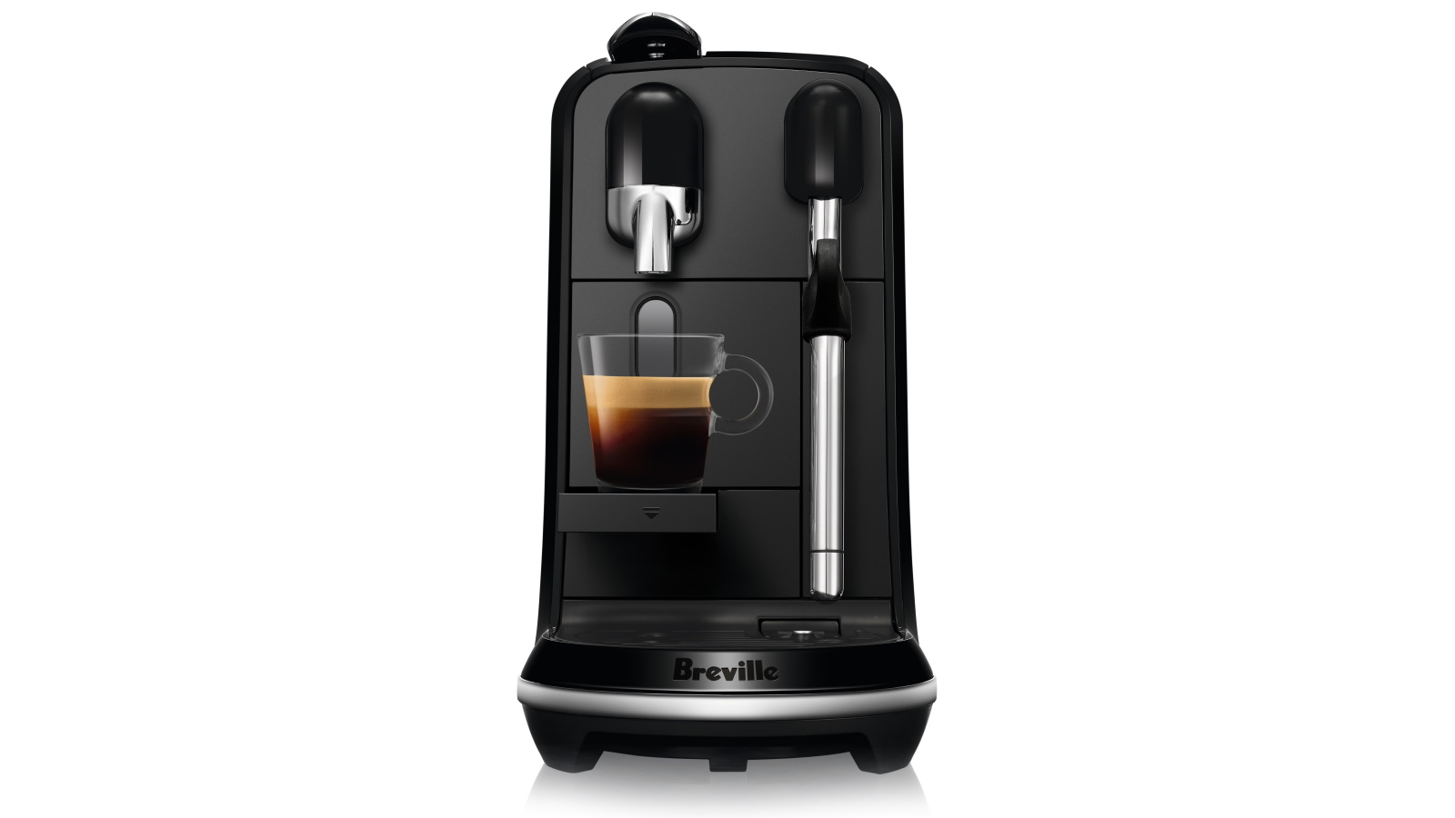 Nespresso Creatista Uno Capsule Coffee Machine By Breville - Black ...