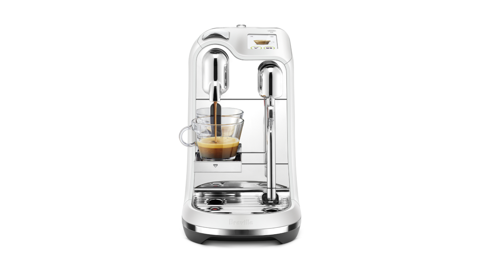 Nespresso Creatista Pro Capsule Coffee Machine by Breville - Sea Salt ...