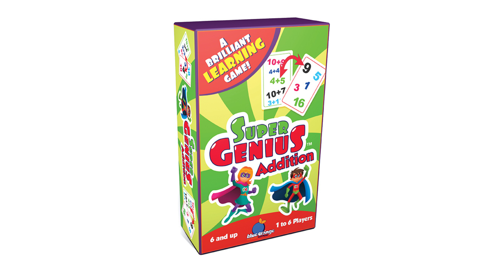 Blue Orange Game Super Genius - Addition | Harvey Norman