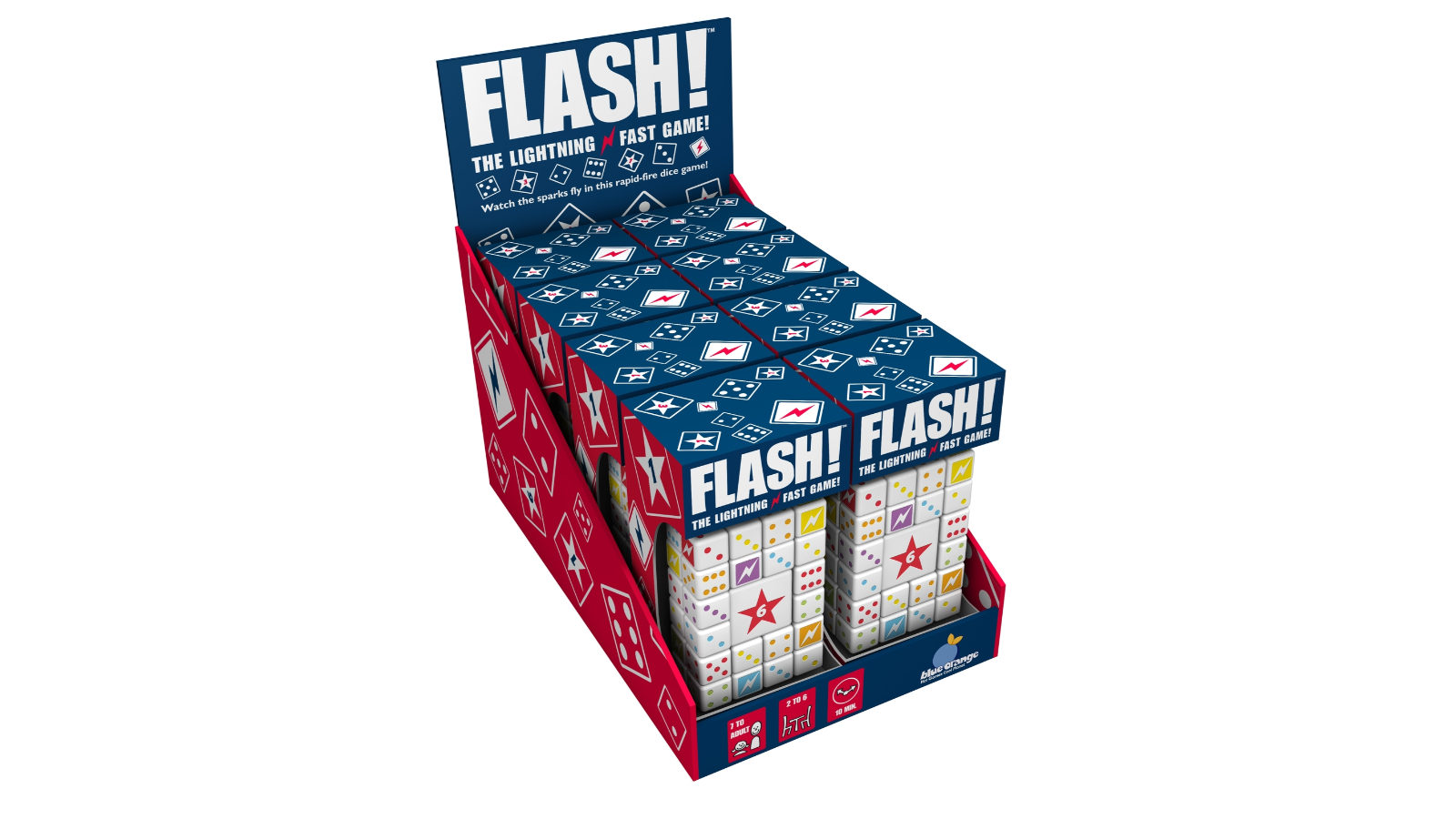Blue Orange Games Flash Dice Board Game | Harvey Norman