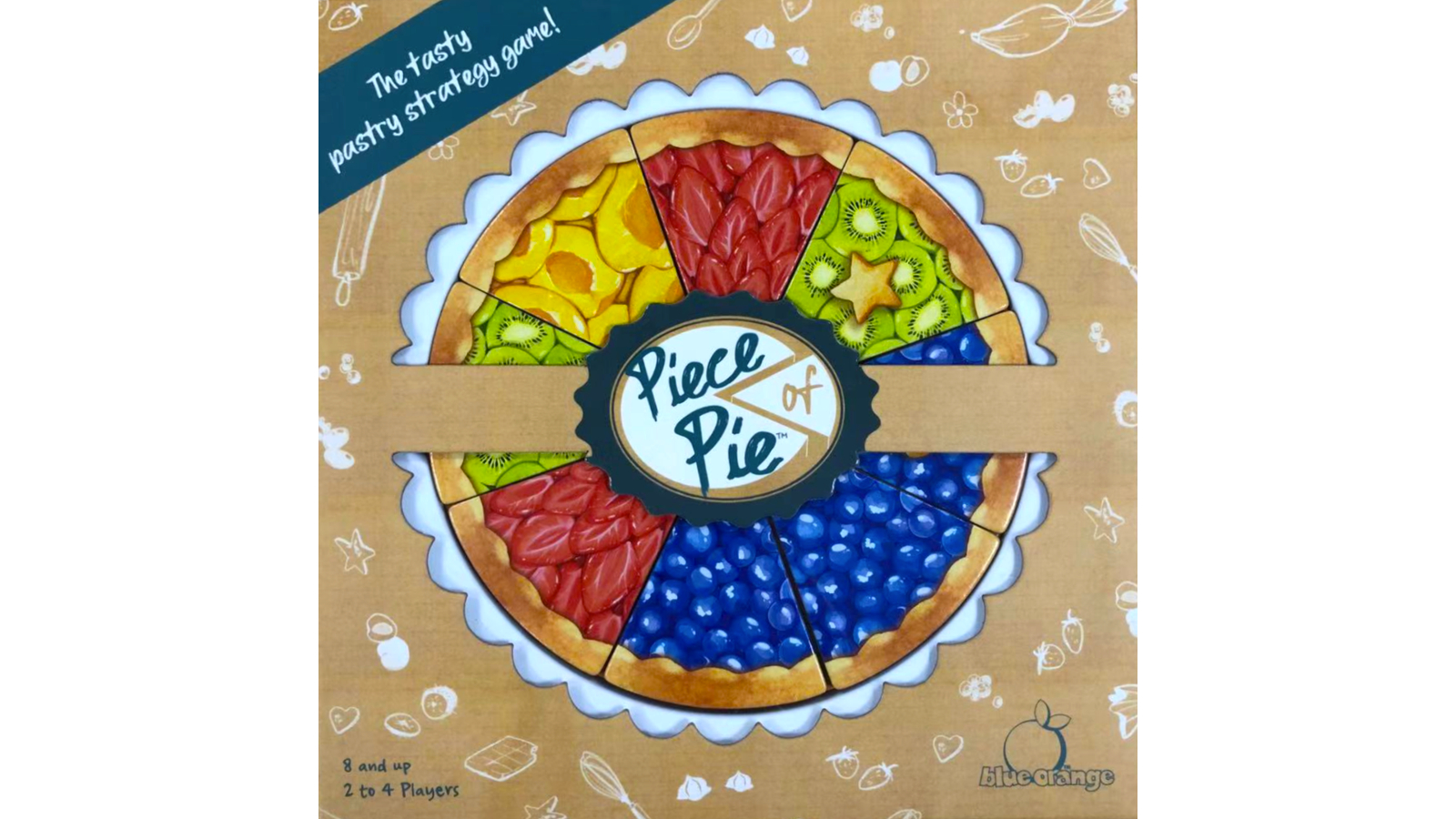 Blue Orange Games Piece of Pie Board Game | Harvey Norman