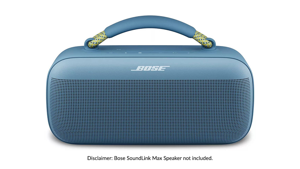 Bose SoundLink Max Rope Handle - Blue Dusk/Hyper Citron | Harvey Norman