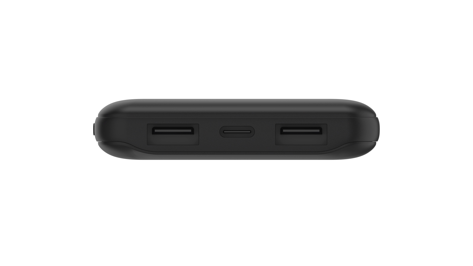 Belkin BoostCharge 3-Port 10K Power Bank (Black) + USB-A to USB-C Cable ...