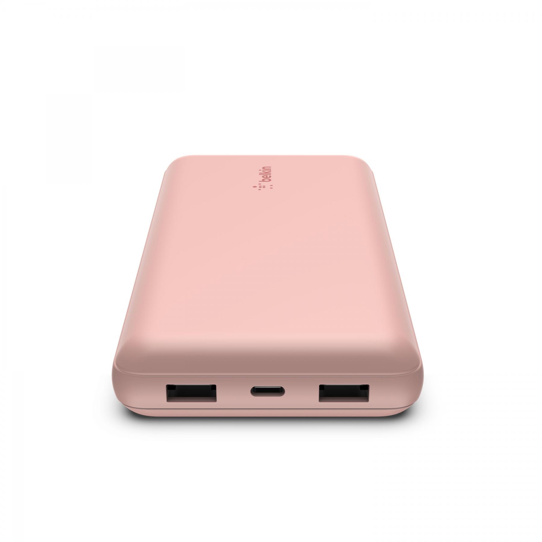 Belkin BoostCharge 20,000 mAh 15W Power Bank - Pink | Harvey Norman