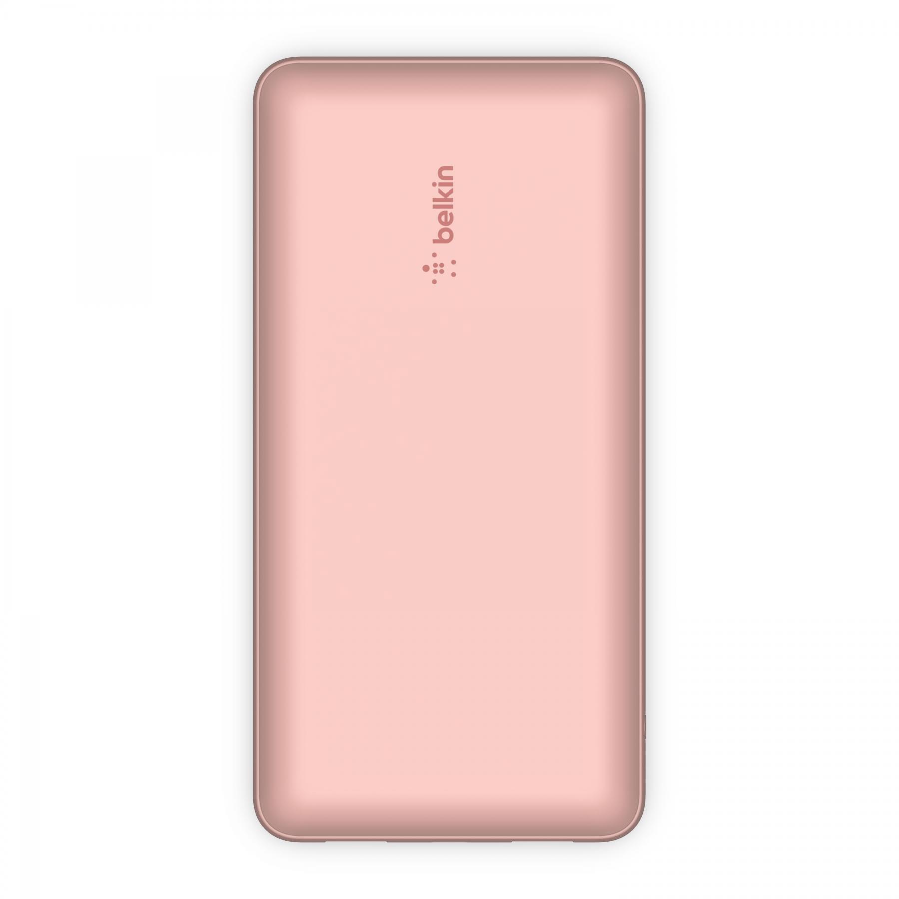 Belkin BoostCharge 20,000 mAh 15W Power Bank - Pink | Harvey Norman