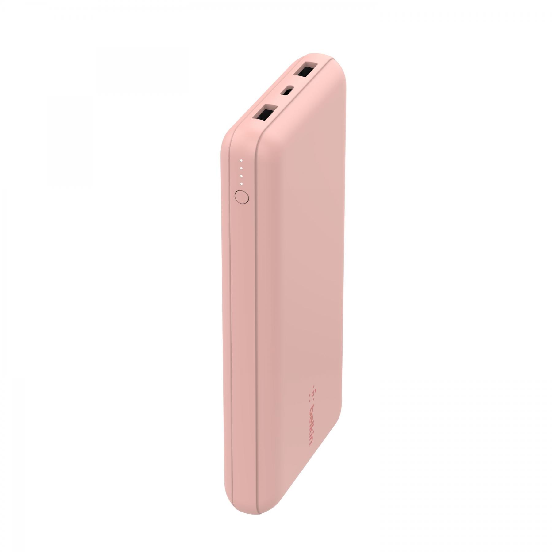 Belkin BoostCharge 20,000 mAh 15W Power Bank - Pink | Harvey Norman