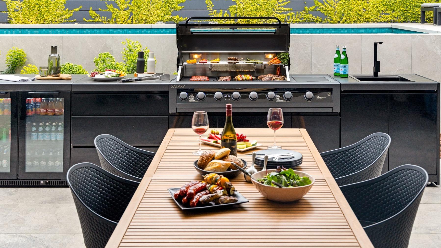 Gasmate Galaxy Gen 2 6-Burner BBQ Module - LPG | Harvey Norman