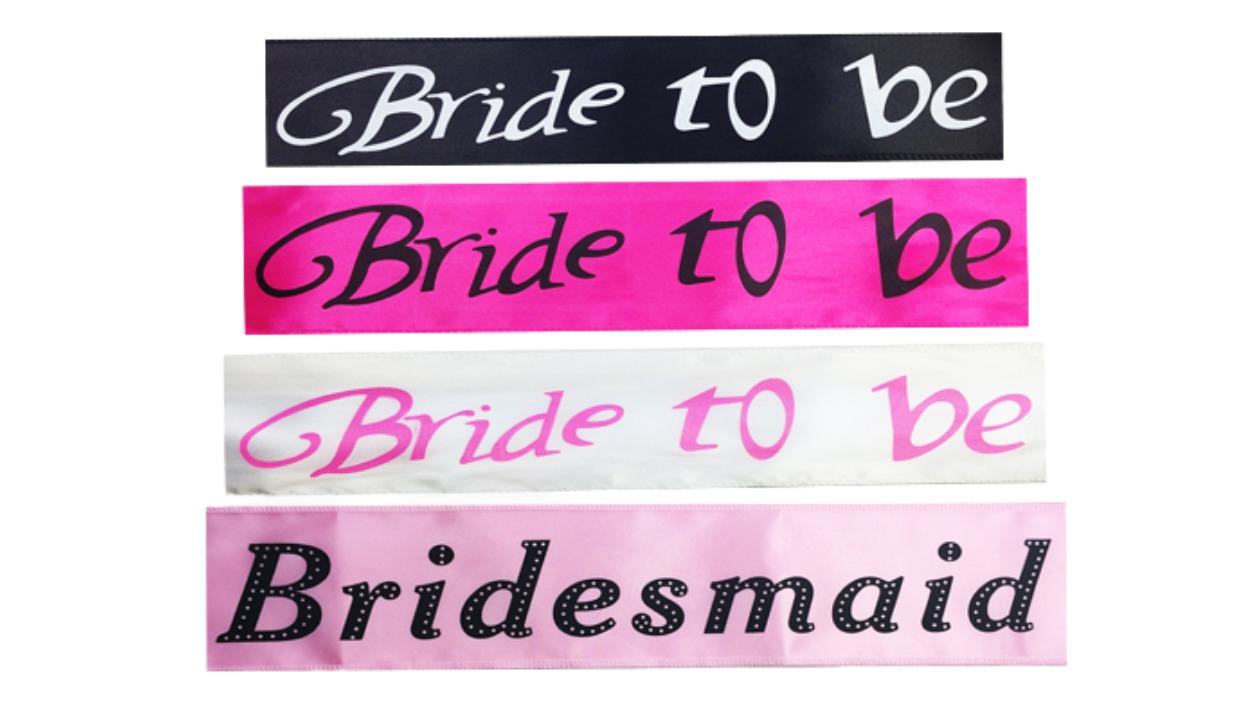 BR Costumes Party Wedding Hens Night Sash | Harvey Norman