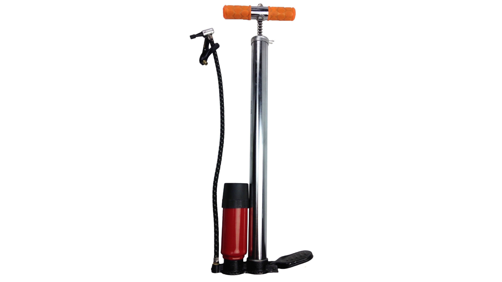 BR Costumes Hand Tyre Pump with Booster and KPA Gauge | Harvey Norman