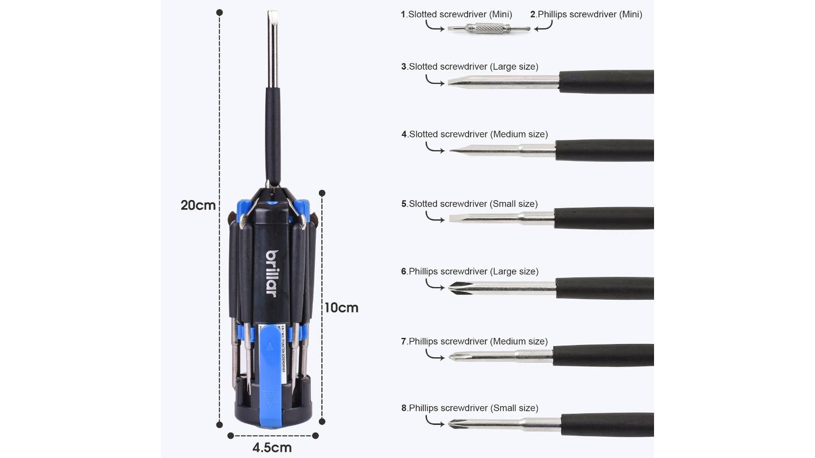 8 in one screwdriver store