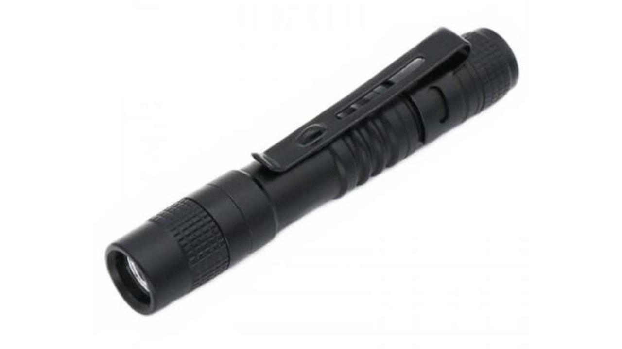 HOD Mini Portable Pen LED Flashlight - Black | Harvey Norman